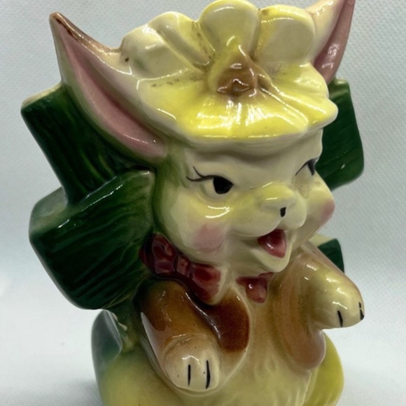 Royal Copley | Accents | Royal Copley Anthropomorphic Bunny Rabbit ...